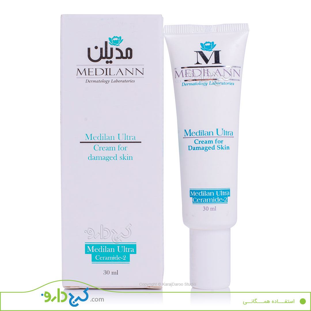 کرم ترمیم کننده اولترا مدیلن مناسب انواع پوست ۳۰ میلی لیتر - داروخانه آنلاین کرج دارو